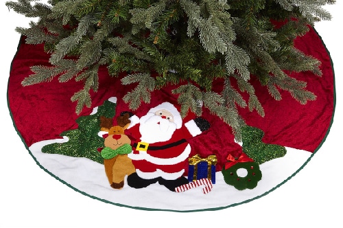 Hessian Christmas Tree Skirt - The Christmas Tree Company