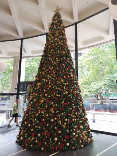 Buy The Canadian - Cone Style Christmas Tree - Wide Frame - Green - 16 ...