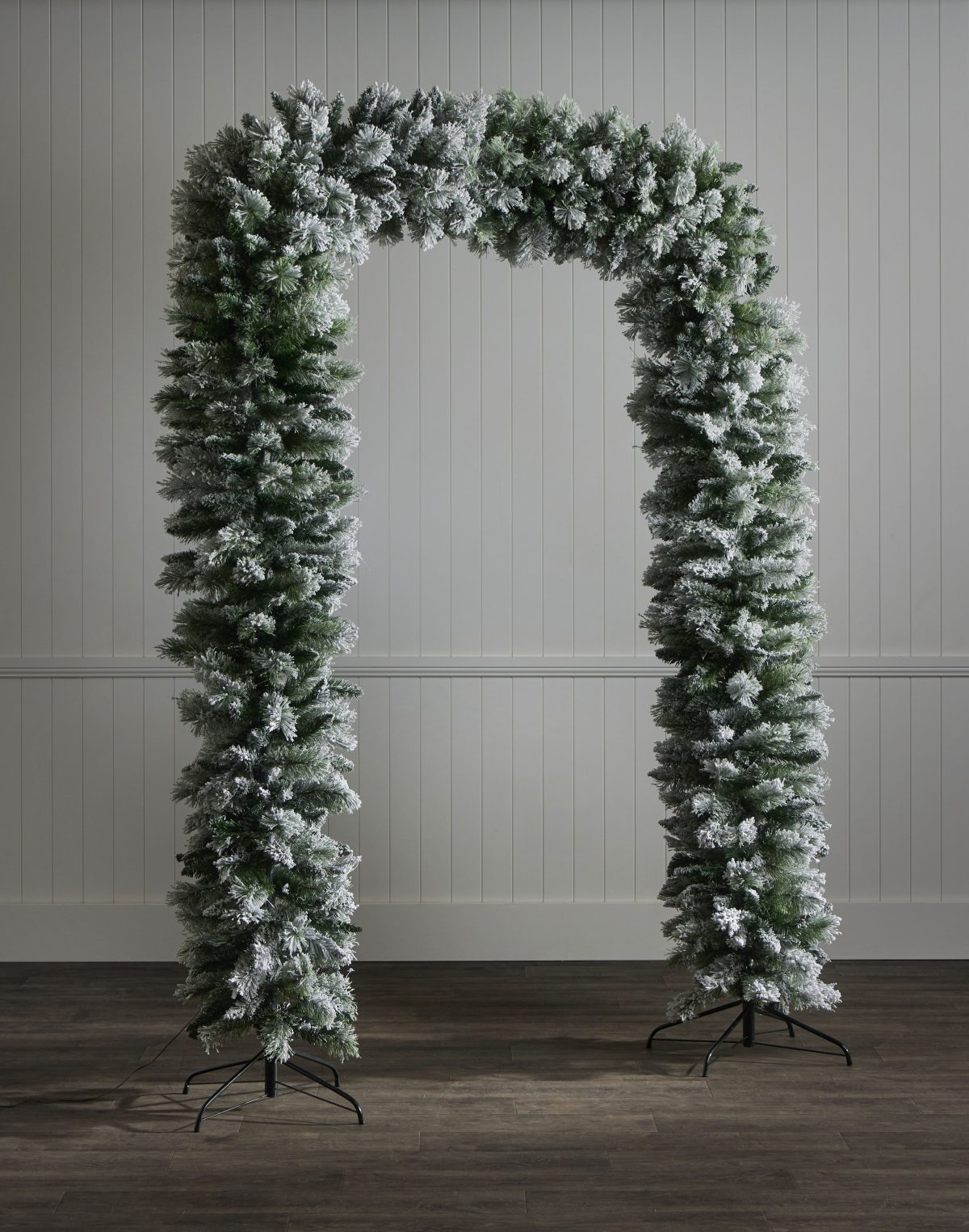 Buy Pre-Lit Snowflocked Door Arch Online in Australia - The Christmas ...
