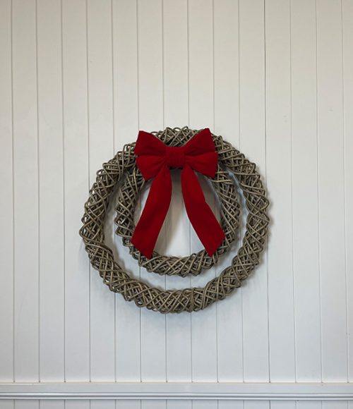 Buy Large Rattan Wreath - Christmas Wreath - 74 cm Online in Australia ...