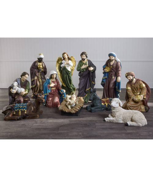 Buy 120cm Nativity Set 11 Pieces Online in Australia - The Christmas ...